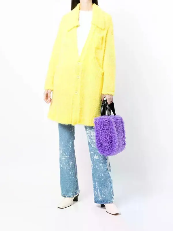 Undercover Brushed Knitted Coat