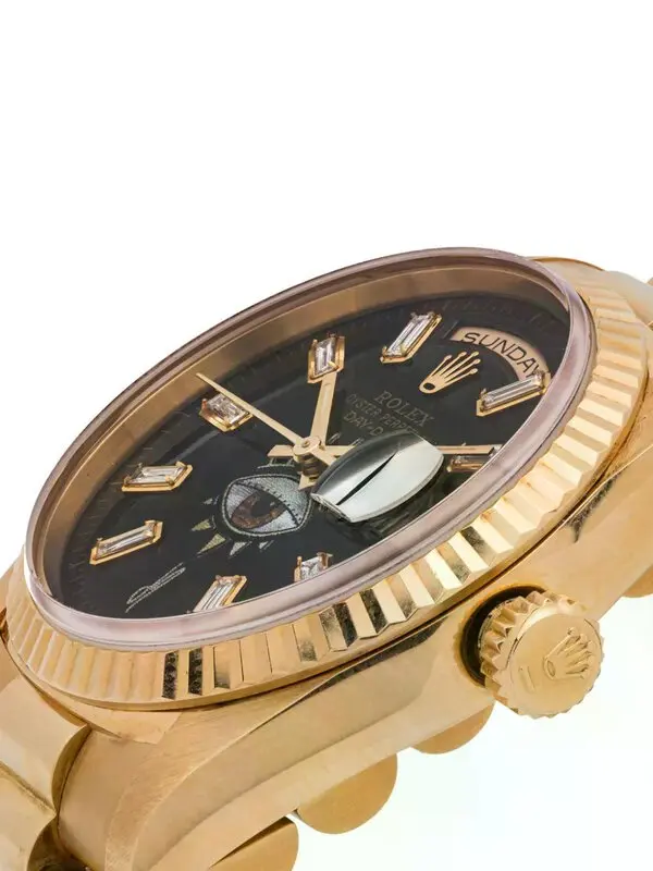 Jacquie Aiche Customised Day-date 34mm Watch
