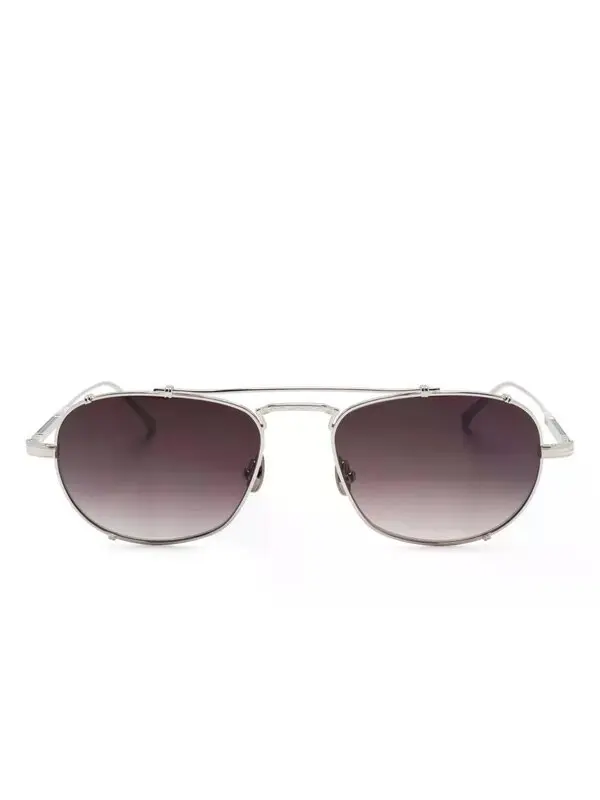 Matsuda Aviator Sunglasses - Silver