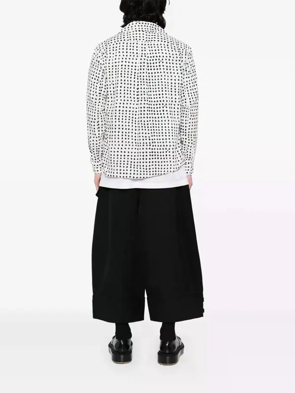 Comme Des Garçons Filip Pagowski Polka-dot Shirt