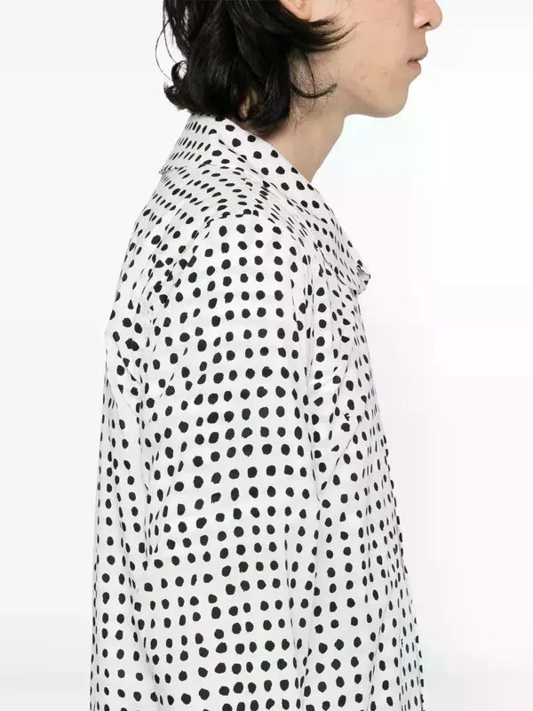 Comme Des Garçons Filip Pagowski Polka-dot Shirt