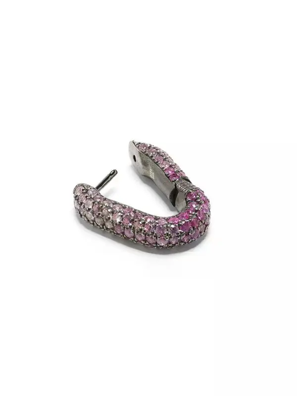 SELIM MOUZANNAR Link Pink Sapphire Single Earring