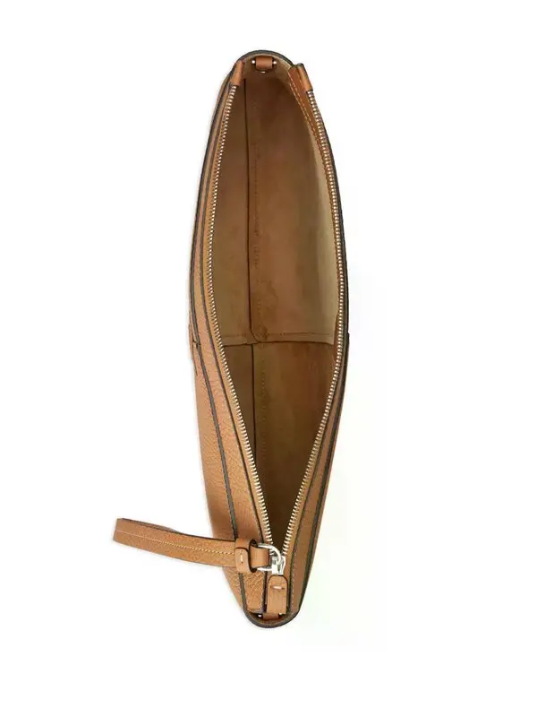 TOD'S Leather Clutch Bag - Brown