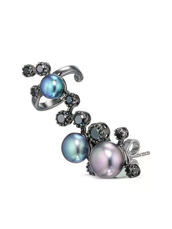 ANABELA CHAN 18kt Gold Constellation Pearl Ear Cuffs