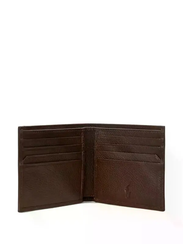 Polo Ralph Lauren Grain-textured Bi-fold Wallet