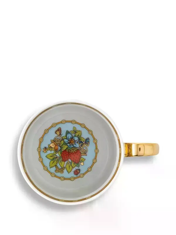 Versace X Rosenthal Jardin De Mug - Yellow