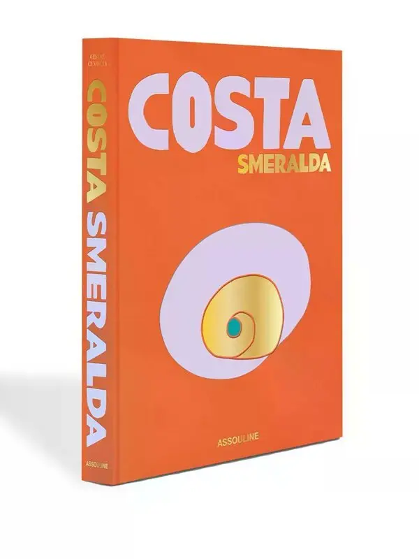 Assouline Costa Smeralda Book - Orange