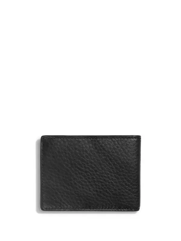 Shinola Slim Grained-leather Bi-fold Wallet