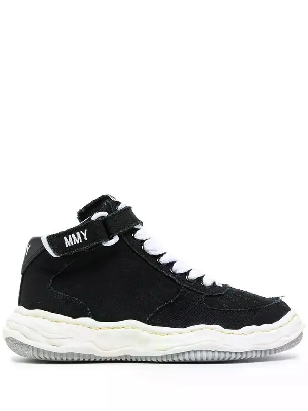 Mihara Yasuhiro Wayne High-top Sneakers - Black