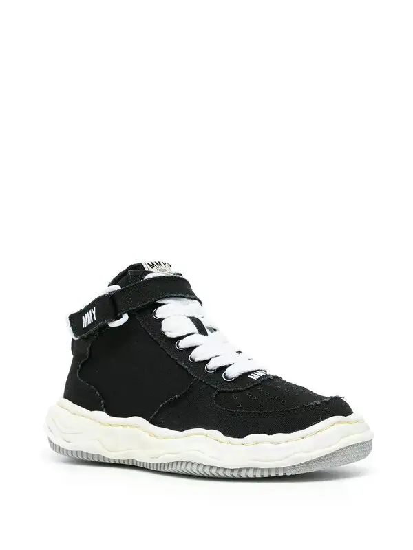Mihara Yasuhiro Wayne High-top Sneakers - Black
