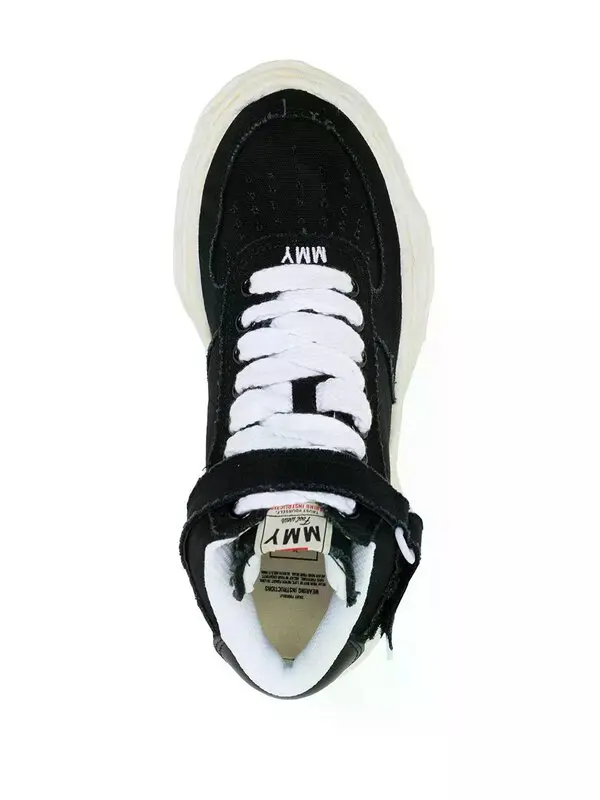 Mihara Yasuhiro Wayne High-top Sneakers - Black