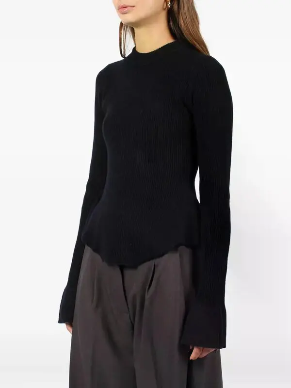 ATOMO FACTORY Wool-cashmere Jumper With Flared Cuffs