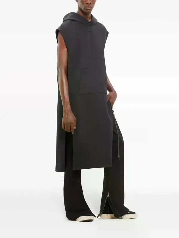 COURREGES Cocoon Hooded Midi Dress