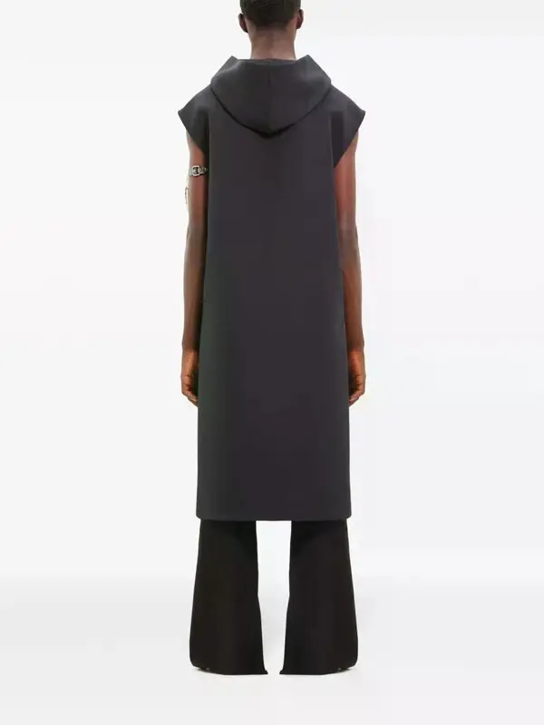 COURREGES Cocoon Hooded Midi Dress