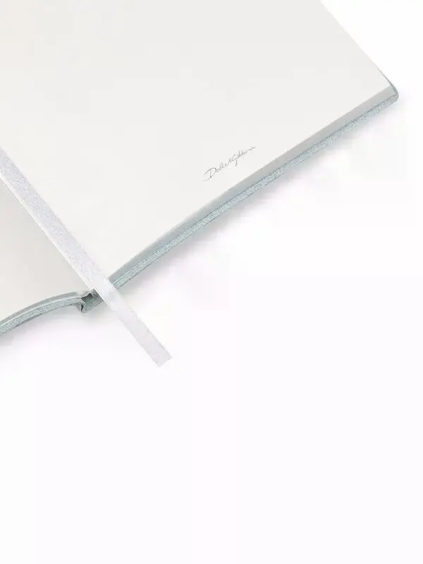 Dolce & Gabbana Small Zebra-print Leather Blank Notebook