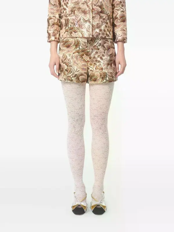 Valentino Garavani Floral Jacquard Shorts