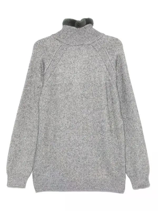 Brioni Detachable-collar Sweater