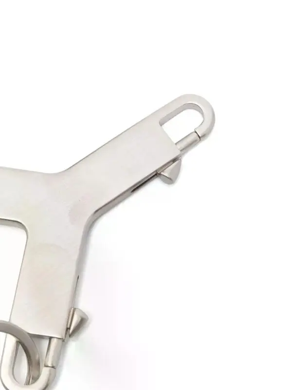 Rick Owens Cerberus Brushed-finish Keychain