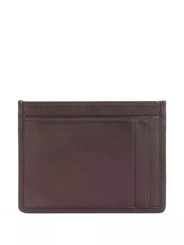 Miu Miu Matelassé Cardholder - Brown