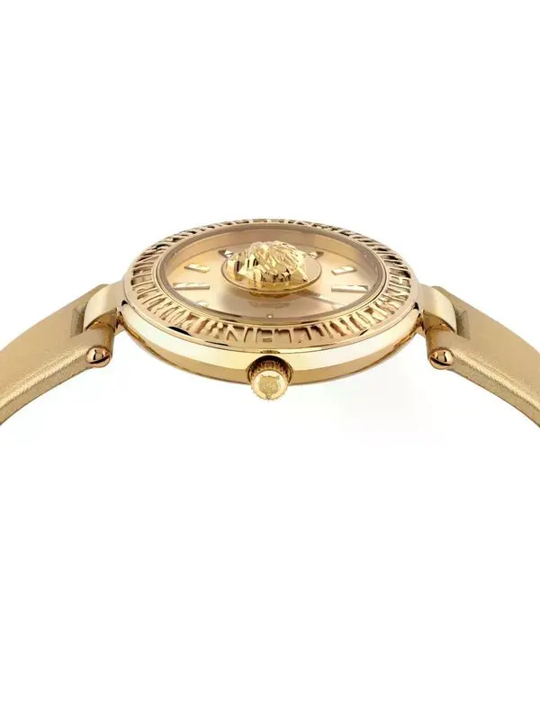 PLEIN SPORT Tone Stainless Steel Watch With Tiger Head Motif