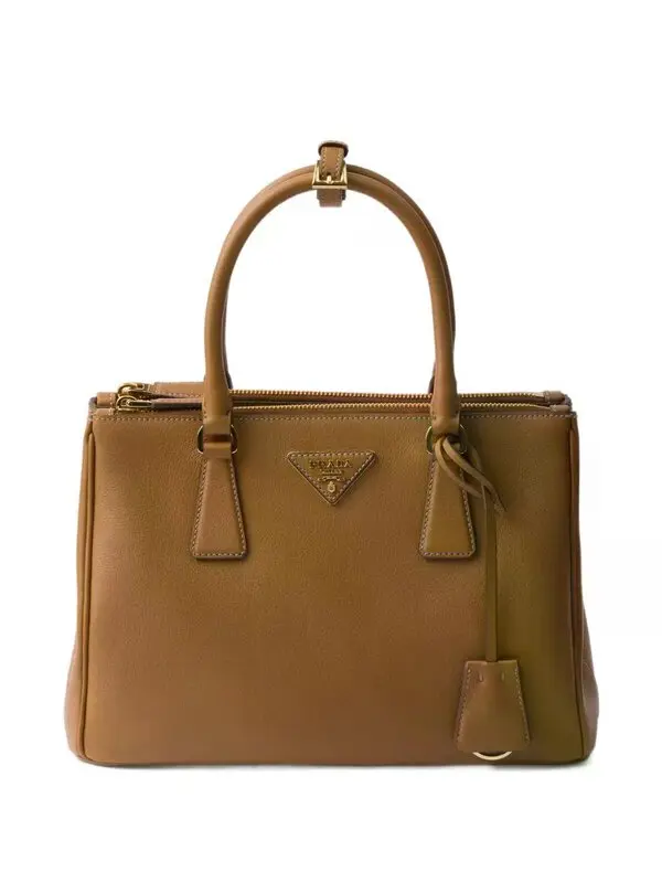 Prada Medium Galleria Tote Bag - Brown
