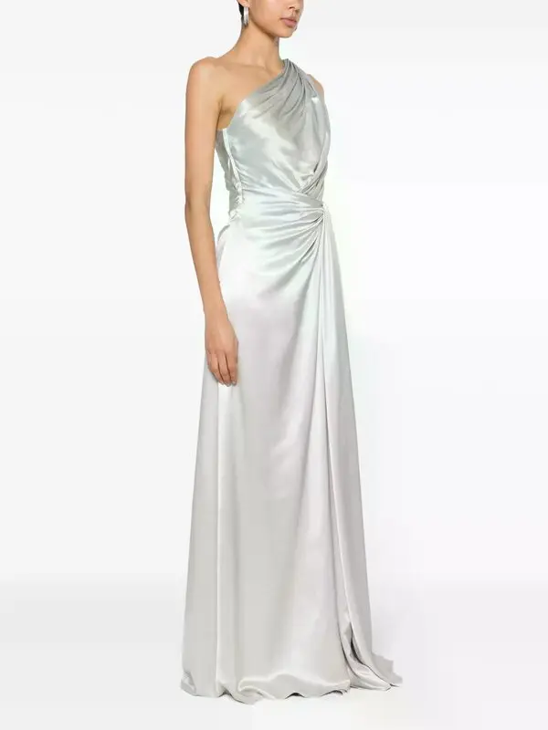 Dolce & Gabbana Off-shoulder Silk Gown