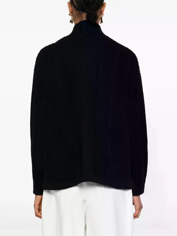 Max Mara Ribbed-knit Wool-cashmere Blend Sweater