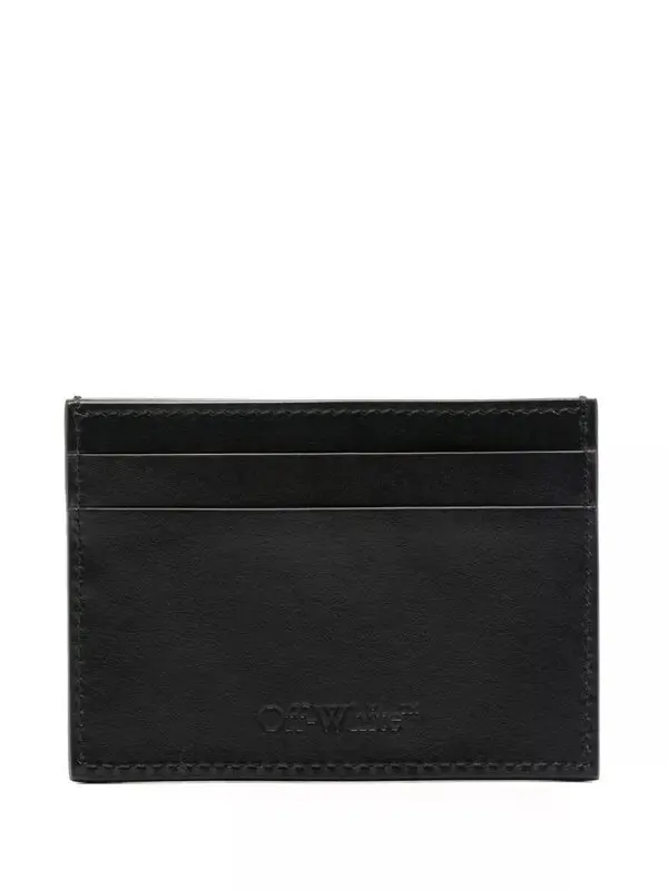 Off-White Heritage Card Holder - Black