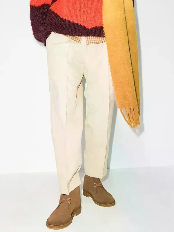 Clarks Suede Desert Boots - Brown