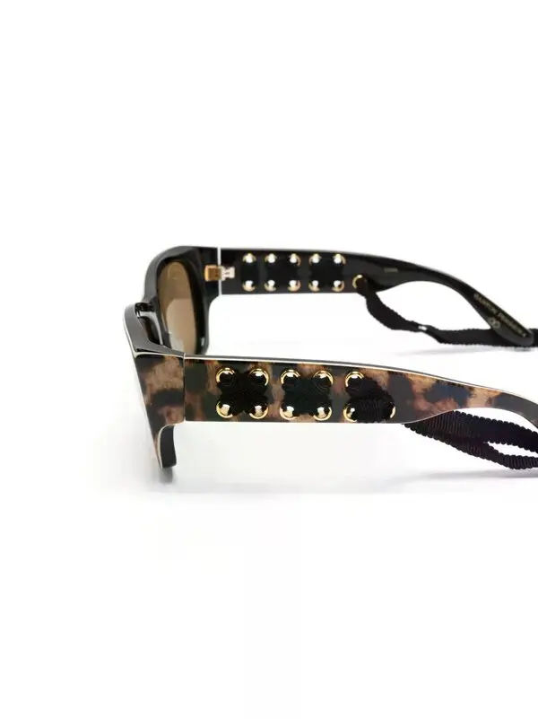 Barton Perreira Cora Tortoiseshell-effect Sunglasses