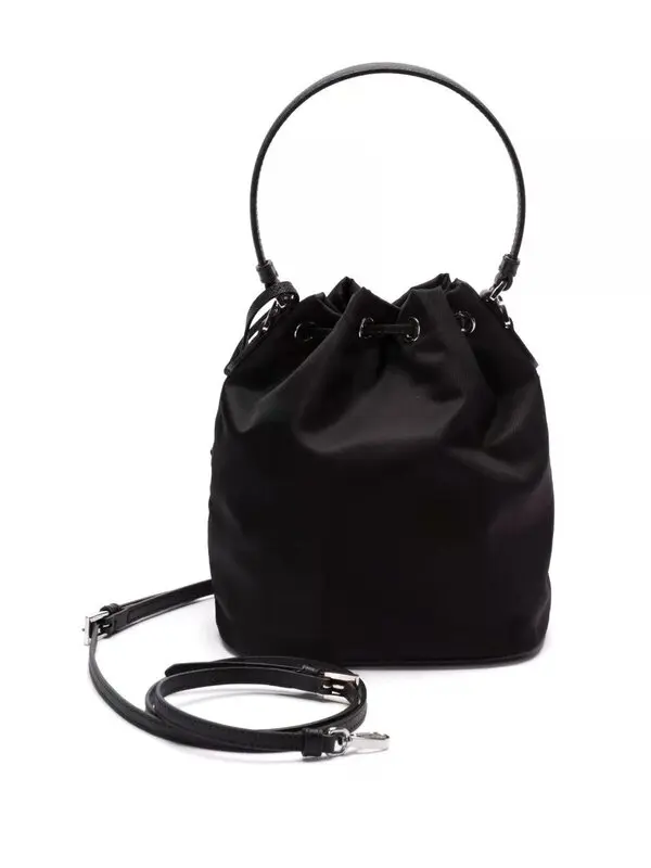 Prada Embellished Drawstring Tote Bag