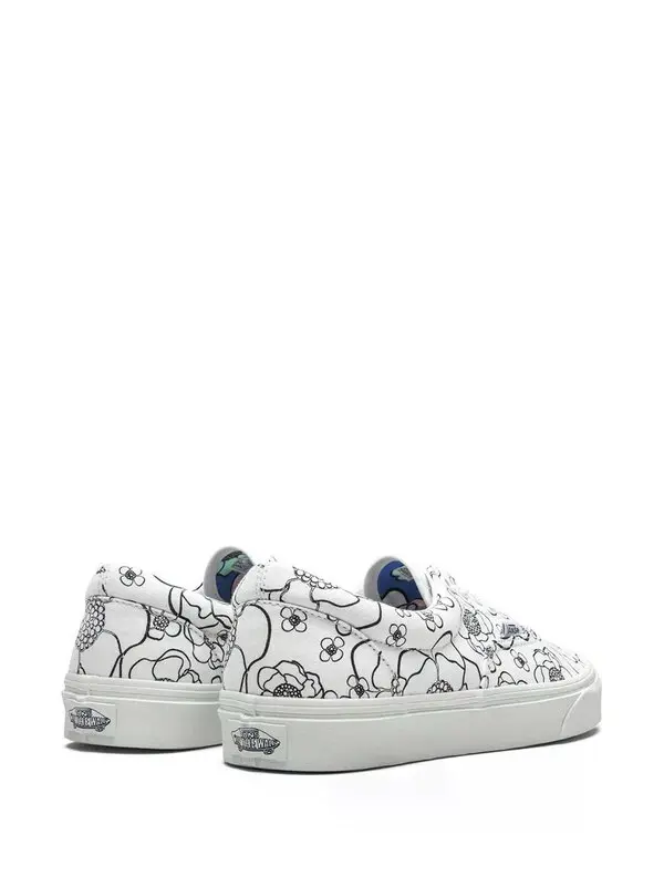 VANS Era U-color Floral Low-top Sneakers - White
