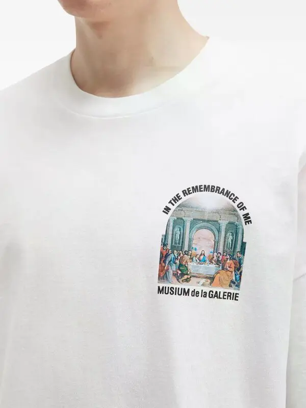 MUSIUM DIV. Cotton T-shirt