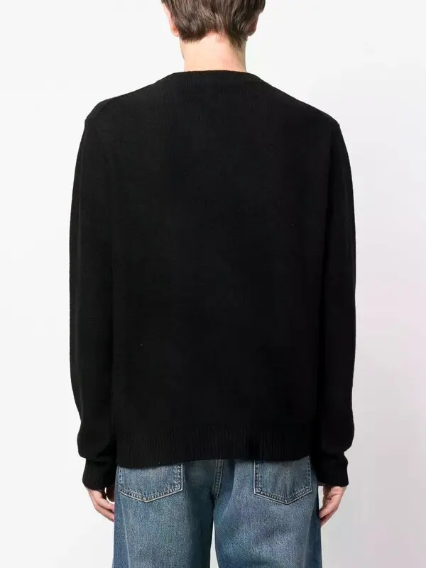 Maison Kitsuné Fox Head Jacquard Jumper