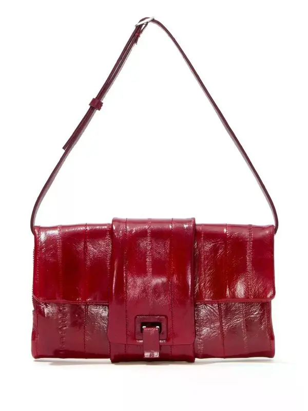 Proenza Schouler Eel Skin Shoulder Bag - Red
