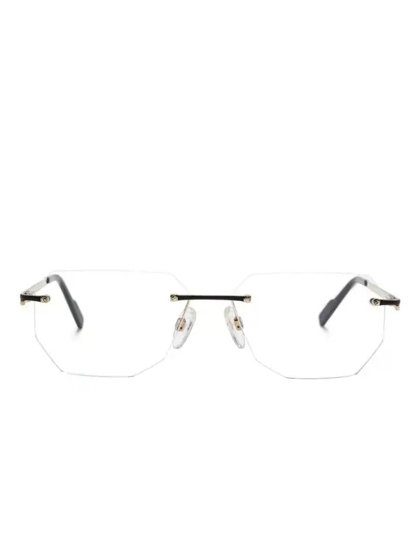 Cazal Rimless Glasses - Gold