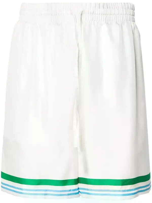 Casablanca Le Jeu Silk Shorts
