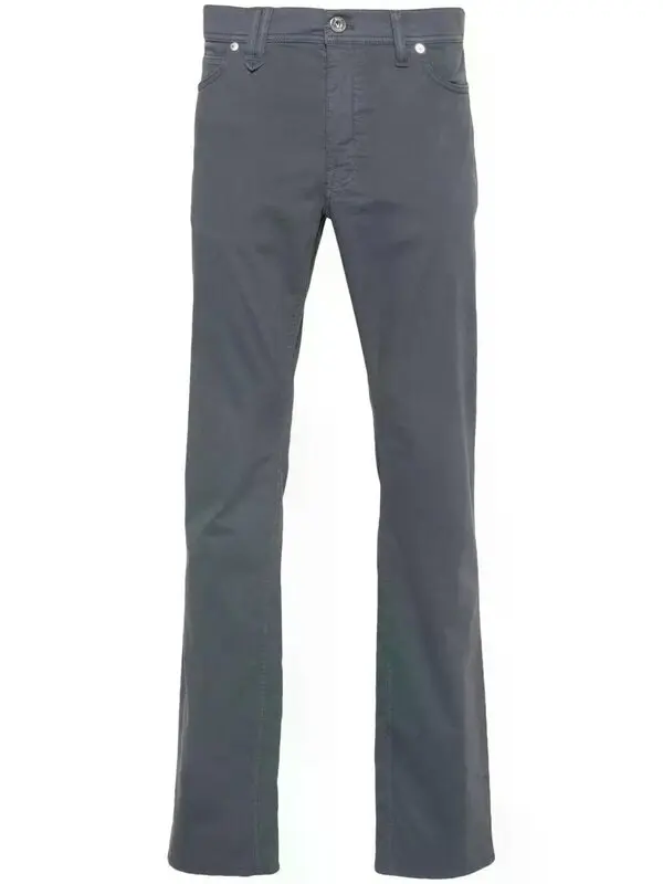 Brioni Chamonix Straight-leg Jeans - Grey