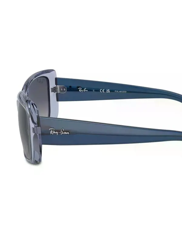 Ray-ban Two-tone Rectangle-frame Sunglasses