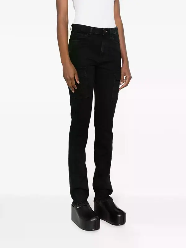 3x1 Cargo Pockets Straight Leg Jeans