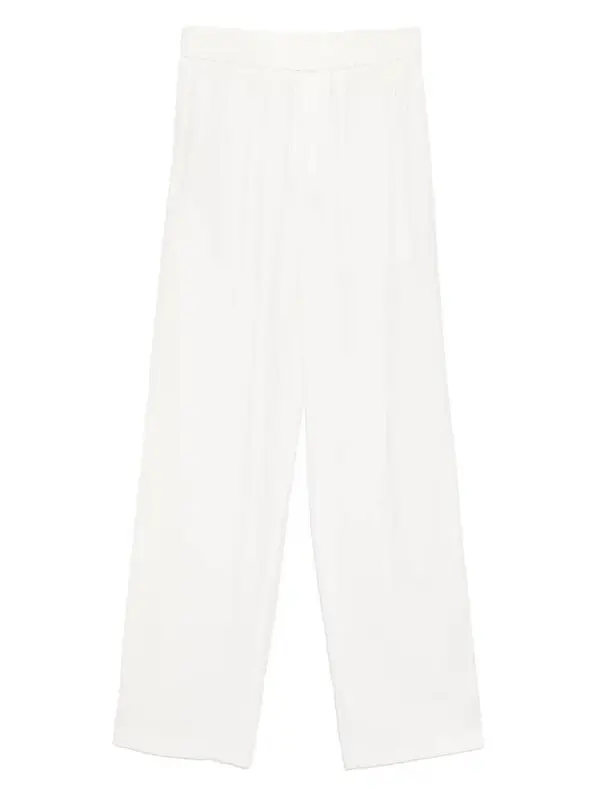 Goen.j Straight Trousers - Neutrals