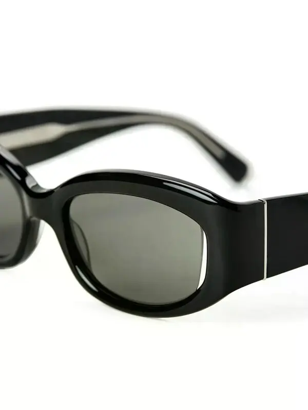 Christopher Esber Davies Beluga Round Frame Sunglasses