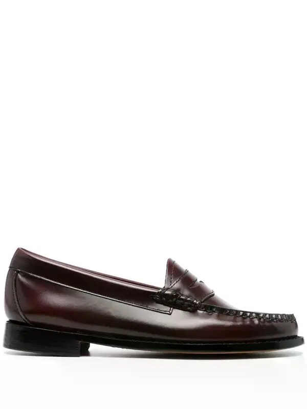 G.H.BASS Weejuns Penny Loafers - Red
