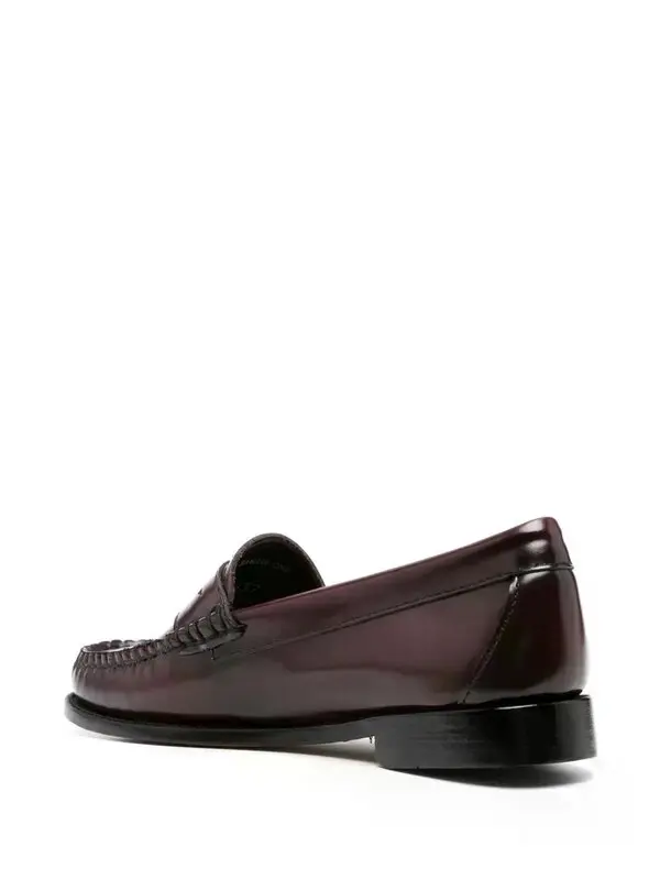 G.H.BASS Weejuns Penny Loafers - Red