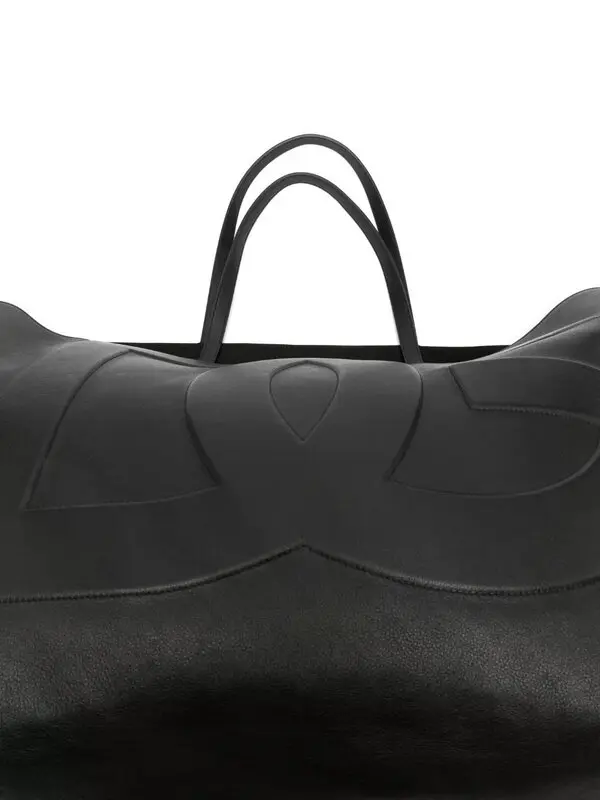 Dolce & Gabbana Dg Logo Leather Tote Bag