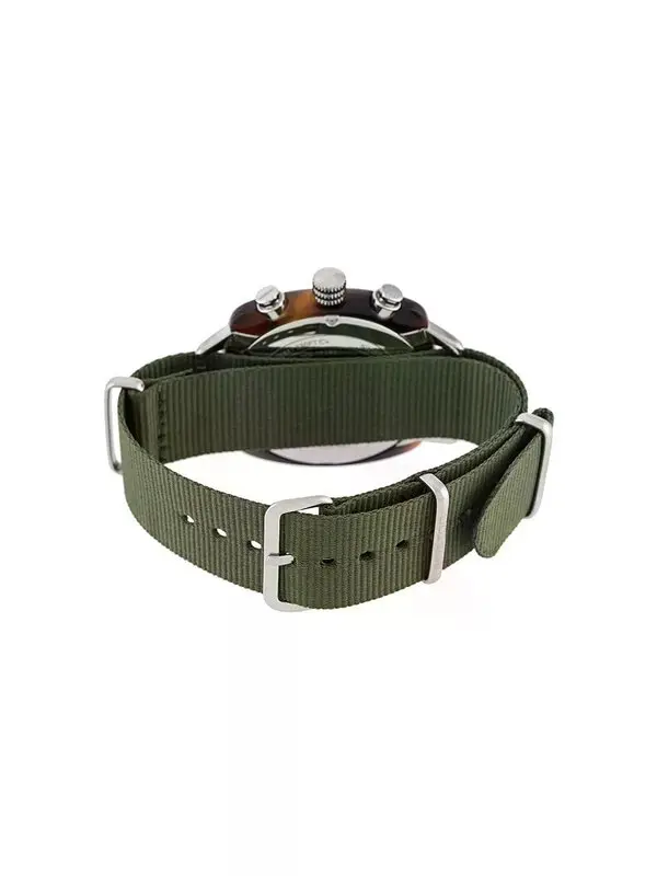 BRISTON Clubmaster Classic Chrono 40mm Watch - Green
