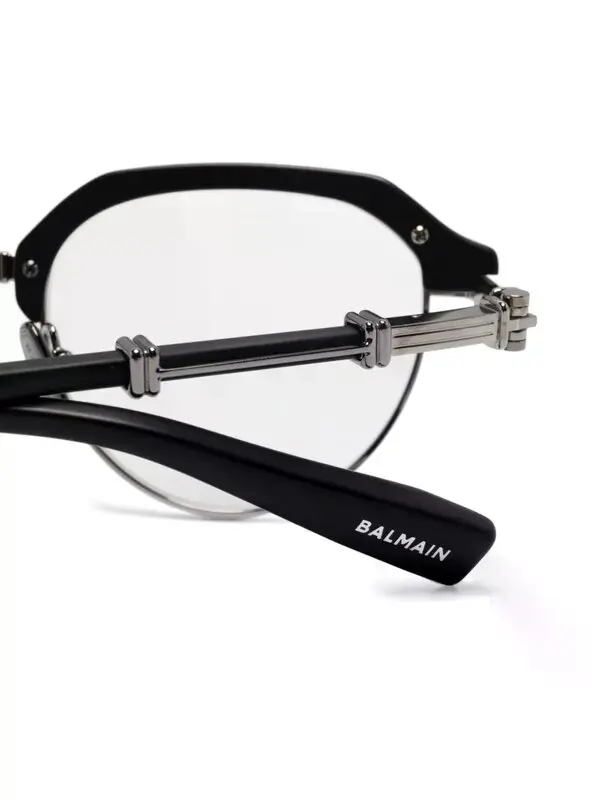 Balmain Oval Frame Glasses