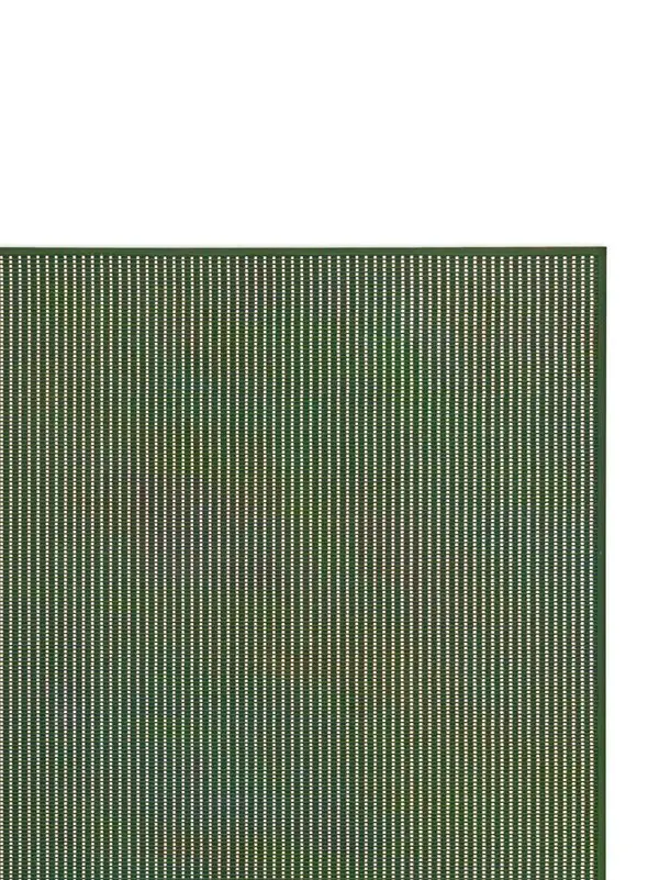 KARAKTER Small Shuttle Textured Rug - Green
