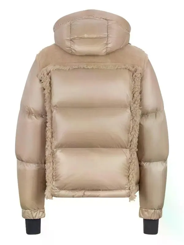 Moncler Shearling-trimmed Puffer Jacket