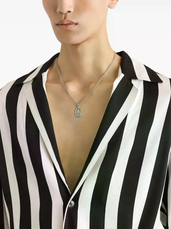 Dolce & Gabbana Medallion Pendant Chain Necklace